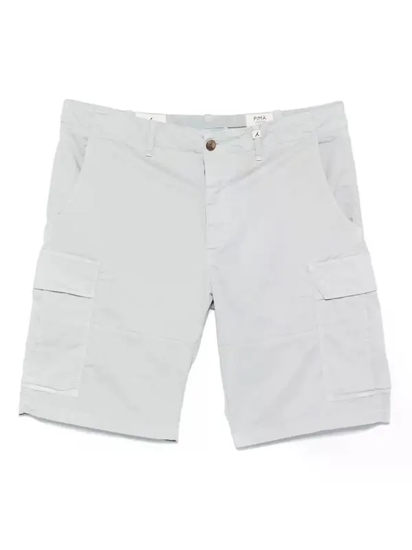 MYTHS Twill Cargo Shorts - Grey