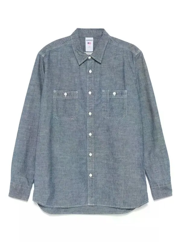 SEBAGO Sheetbend Shirt - Blue