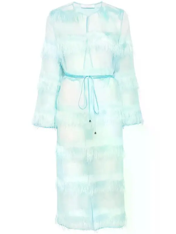 DE SANTIS Fringe-detailed Coat