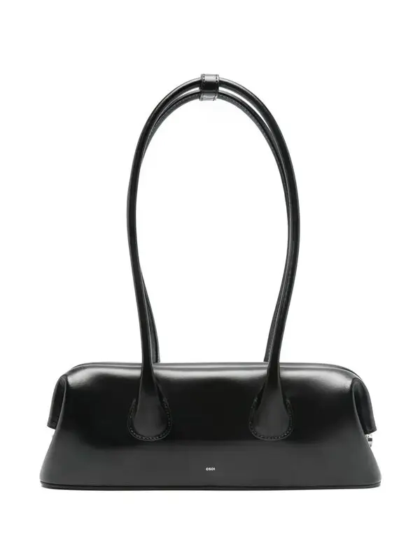 OSOI Mini Boat Wide Shoulder Bag - Black