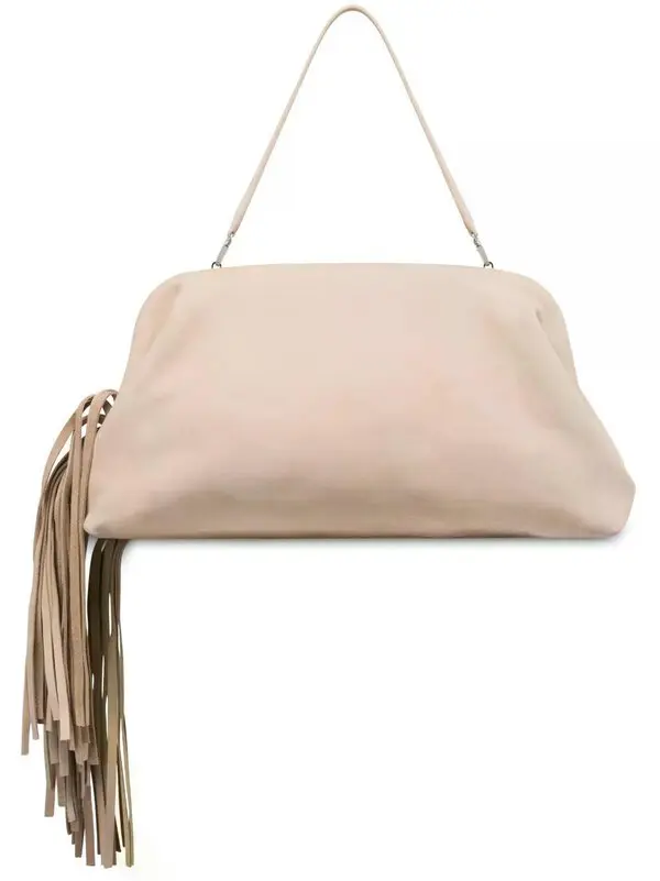 Philosophy Di Lorenzo Serafini Fringed Clutch - Neutrals