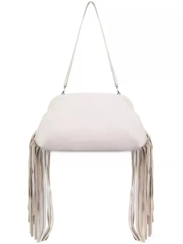Philosophy Di Lorenzo Serafini Fringed Clutch - Neutrals