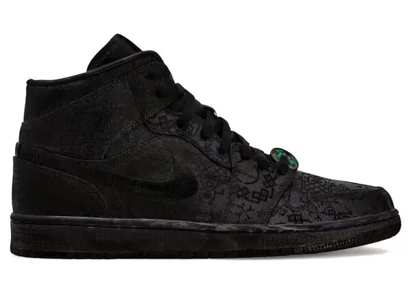 JORDAN 1 Mid Dover Street Market X Clot Monochromarket - Black