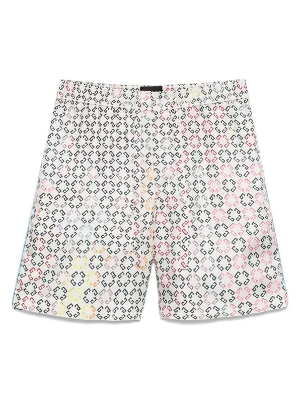 Givenchy Logo-print Shorts - Neutrals