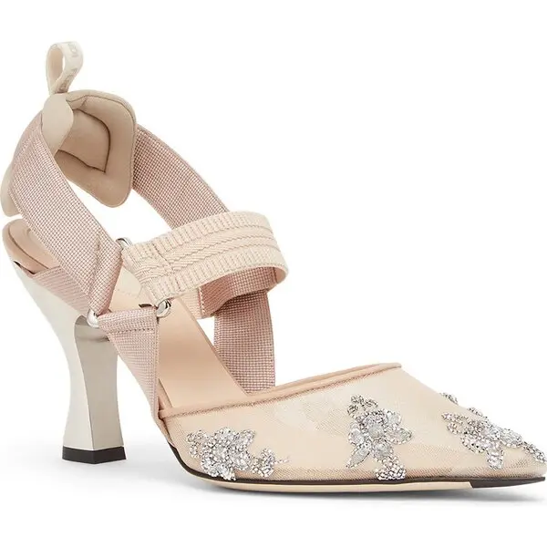 Fendi Colibri Slingback Pumps