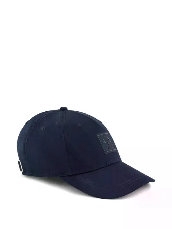 Armani Exchange Logo-patch Cotton Cap