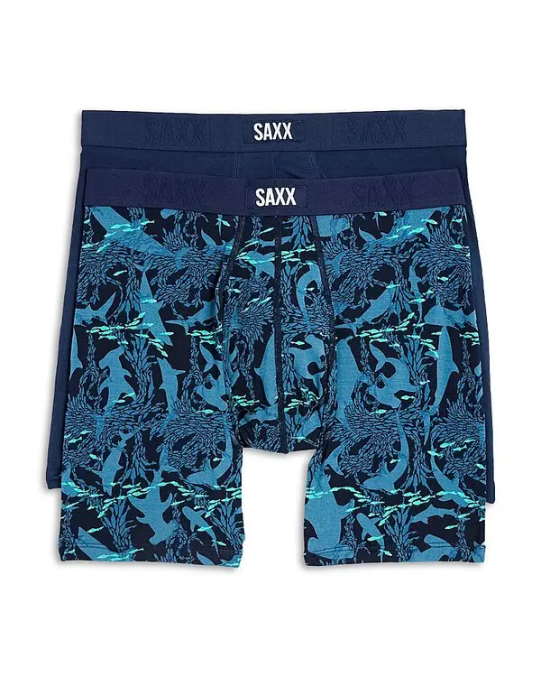 SAXX Vibe Xtra Bb Fly Boxer Briefs, Pack Of 2 - Surge Spac
