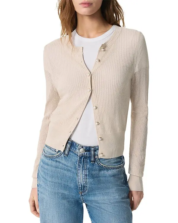 Rag & Bone Molly Cardigan - Light Taupe