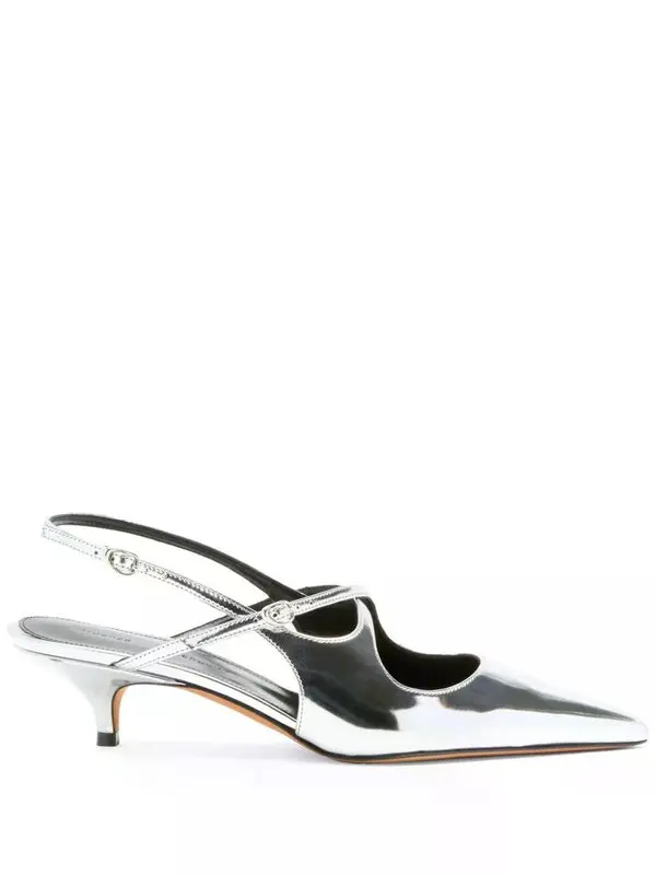 Proenza Schouler 40mm Slash Pumps - Grey