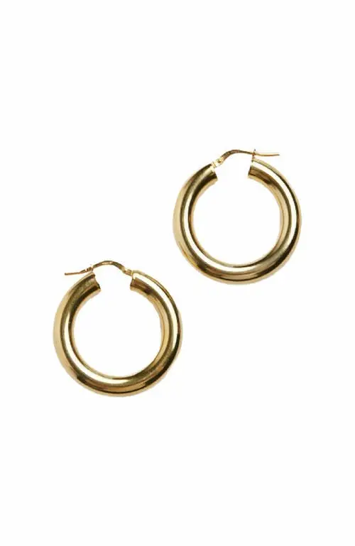 ABLE Air Hoop Earrings - Gold