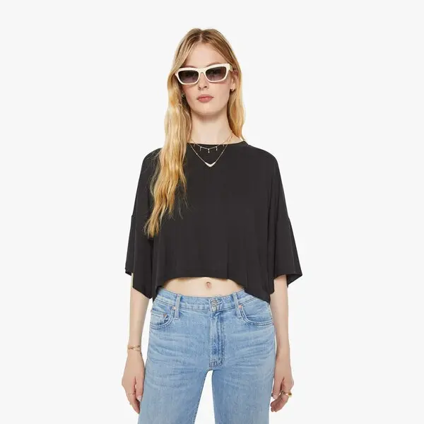 Sablyn Daria Slouchy Cropped T-shirt