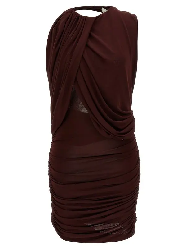 Magda Butrym 09' Mini Dress - Bordeaux