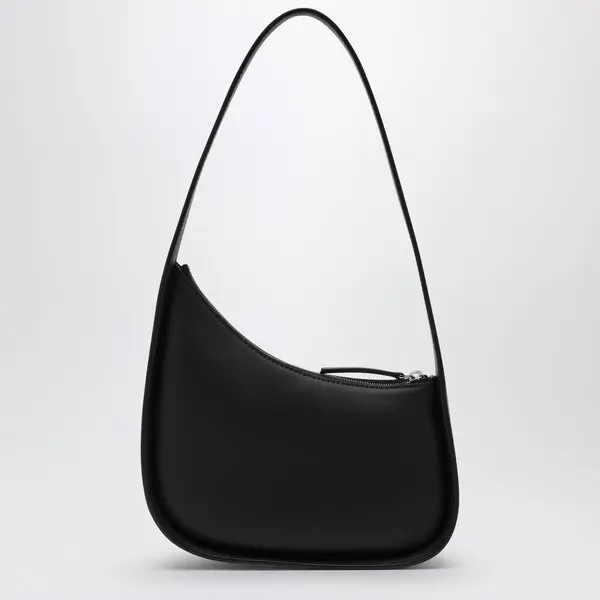 The Row Half Moon Bag - Black | Editorialist