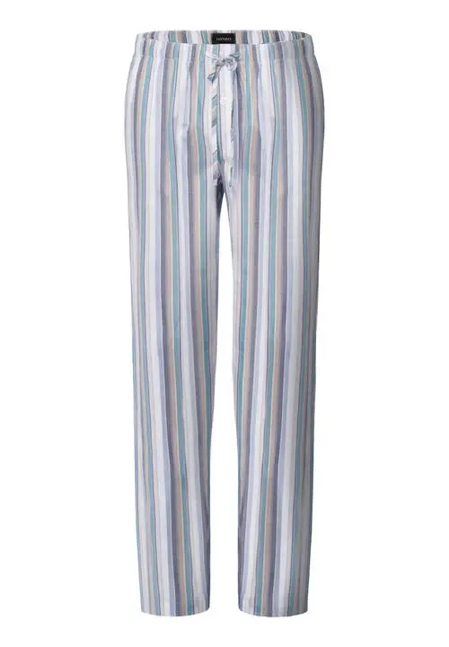 Hanro Night And Day Woven Pants - Atlantic Stripe