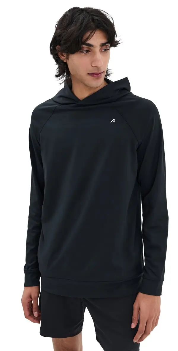 REDVANLY Larkin Performance Hoodie - Tuxedo
