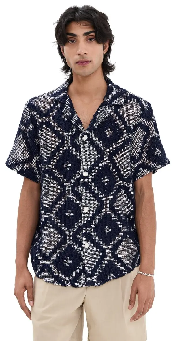 Oas Trastevere Cuba Crochet Shirt - Multi