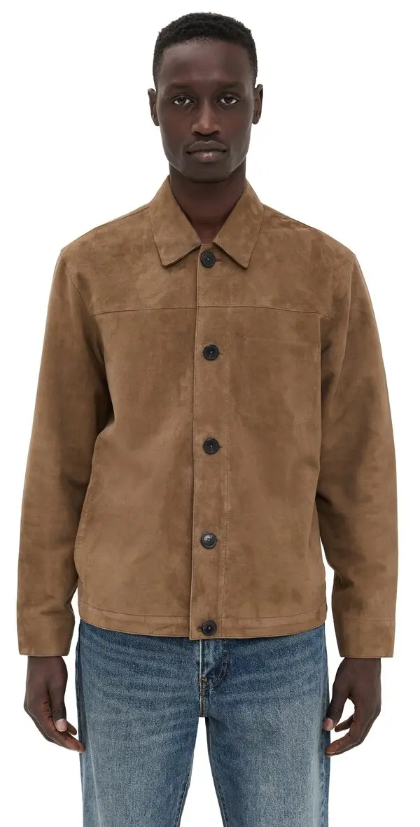 Club Monaco Nappa Suede Jacket