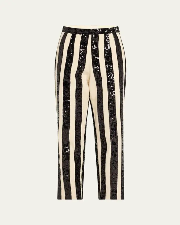 BODE Grandstand Hall Sequined Trousers