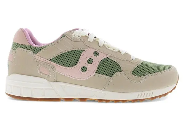 Saucony Shadow 5000 Sneakers - Tan/olive