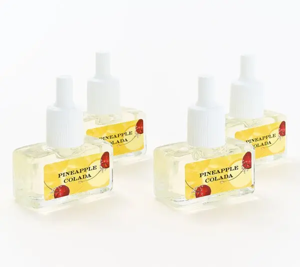 HOMEWORX BY SLATKIN + CO. S/4 Pineapple Colada Diffuser Oils