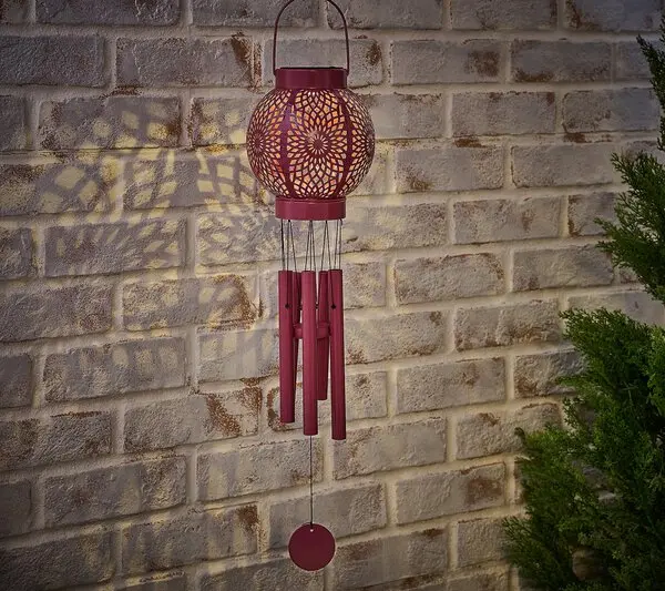 GARDEN REFLECTIONS As Is Cut Metal Hand-tuned Wind Chime