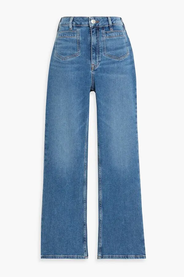Maje High-rise Straight-leg Jeans