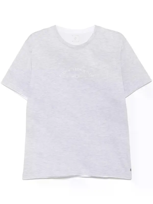 Eleventy Logo-print T-shirt