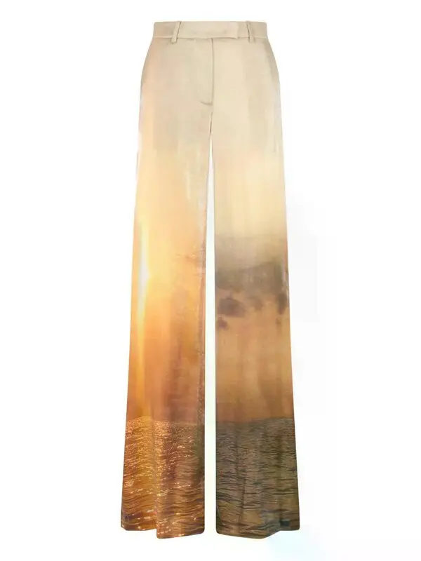 Roberto Cavalli Printed Trousers