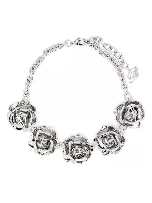 Blumarine Rose Motif Necklace