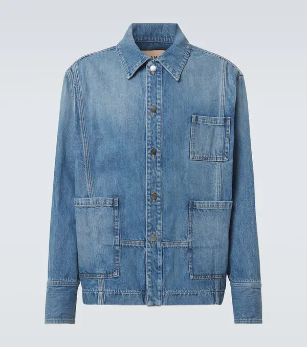 Plan C Indigo Denim Jacket
