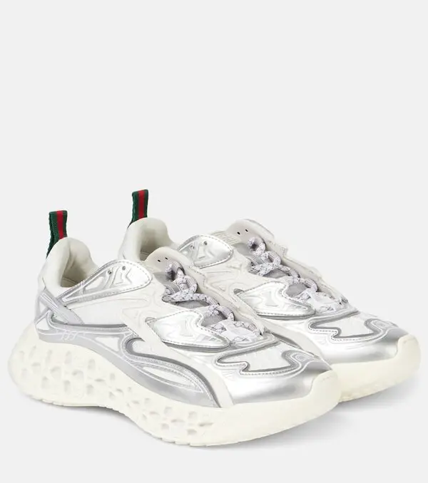 Gucci Cub3d Sneakers - Silver