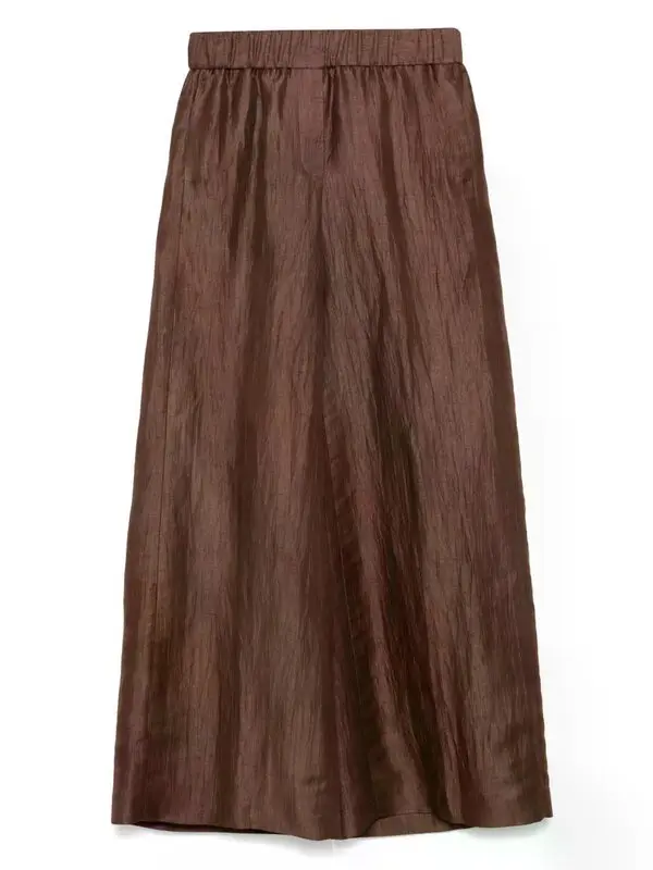 Peserico Crinkle-effect Trousers