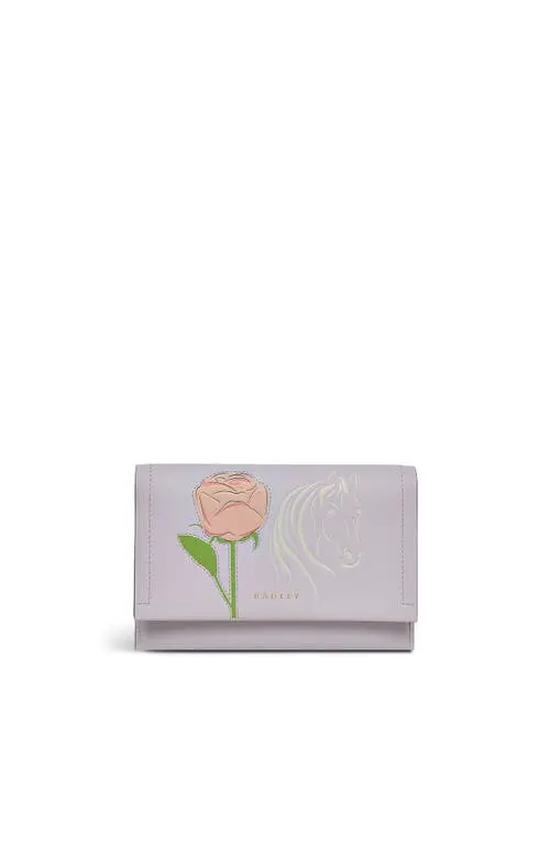 RADLEY Kentucky Derby Ss25 Flapover Wallet - Thistle