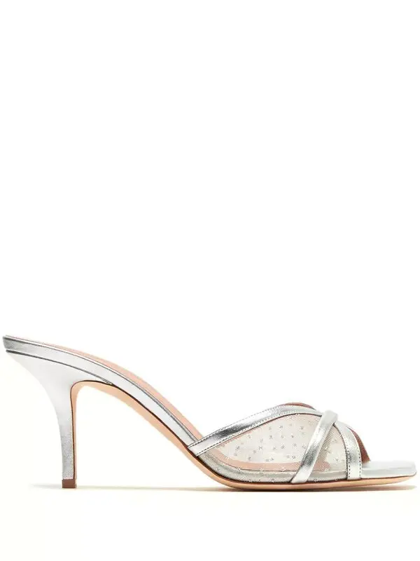 MALONE SOULIERS 70mm Perla Mules