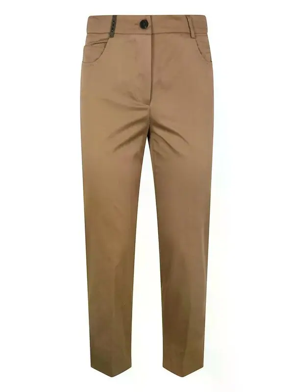 Peserico Tapered Trousers - Neutrals