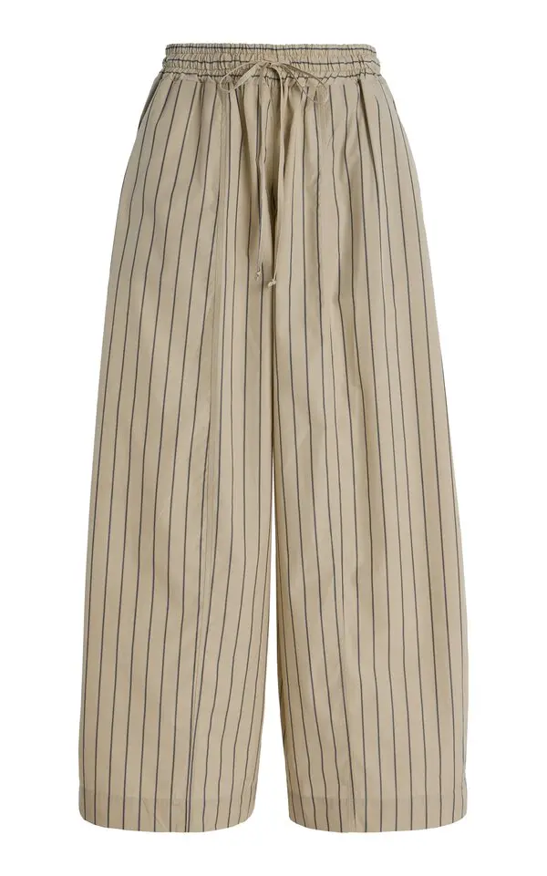 YAITTE Soller Cotton Wide-leg Pants