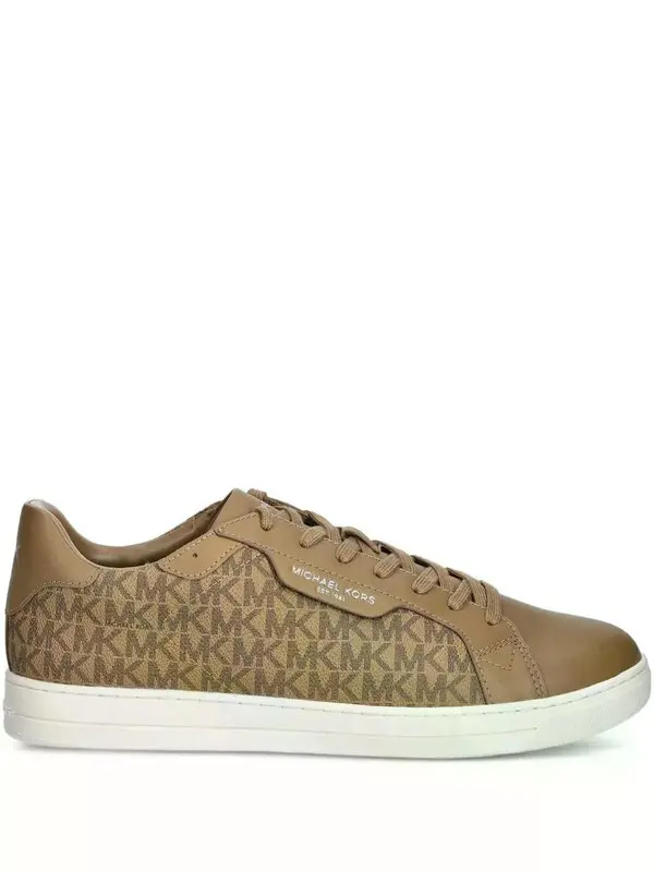 Michael Kors Keating Monogrammed Sneakers - Brown