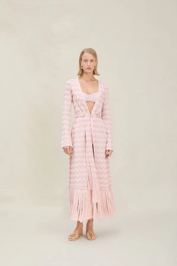 Devon Windsor Lia Robe - White