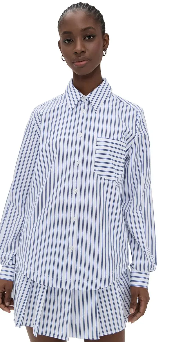 The Upside Lyon Poem Collared Shirt