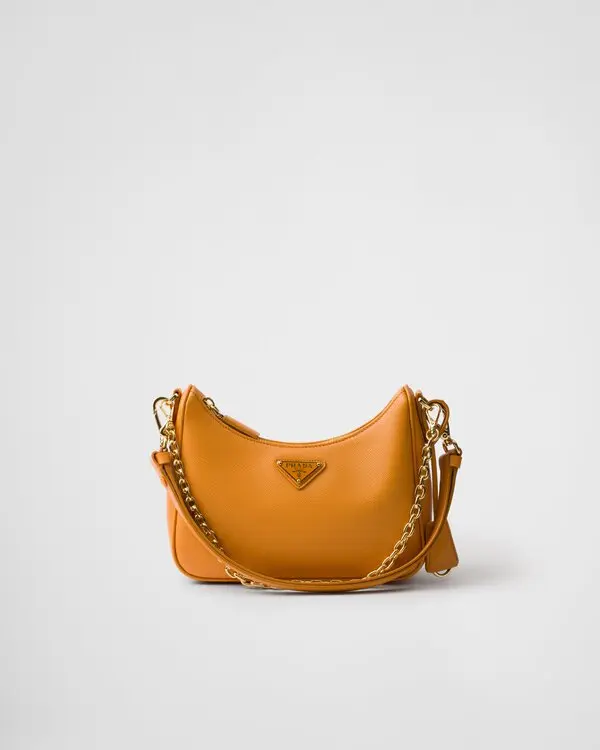 Prada Re-edition Mini Saffiano Leather Bag