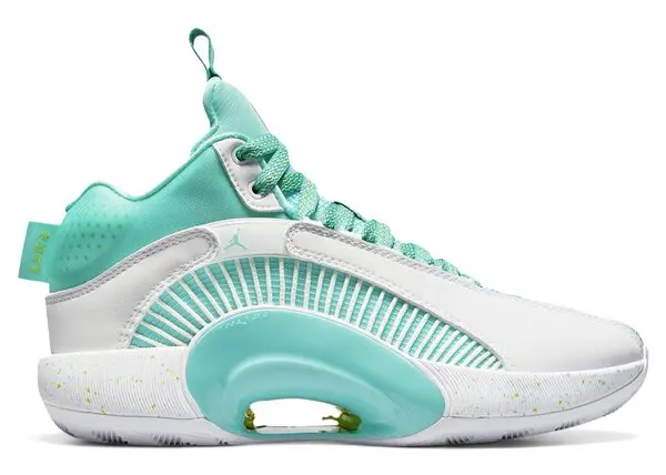 JORDAN Xxxv Guo Ailunin Sneakers - Jade Green/white