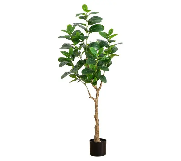 NEARLY NATURAL 4' Artificial Audrey Ficus Tree