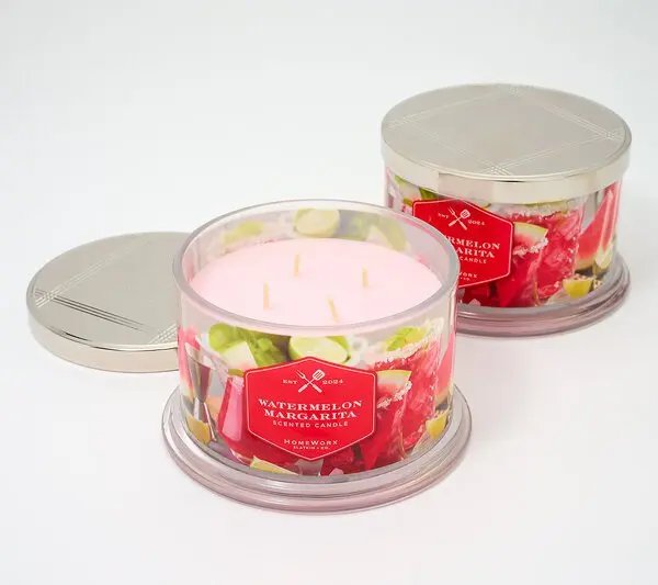 HOMEWORX BY SLATKIN + CO. As Is S/2 18ozwatermelonmarga