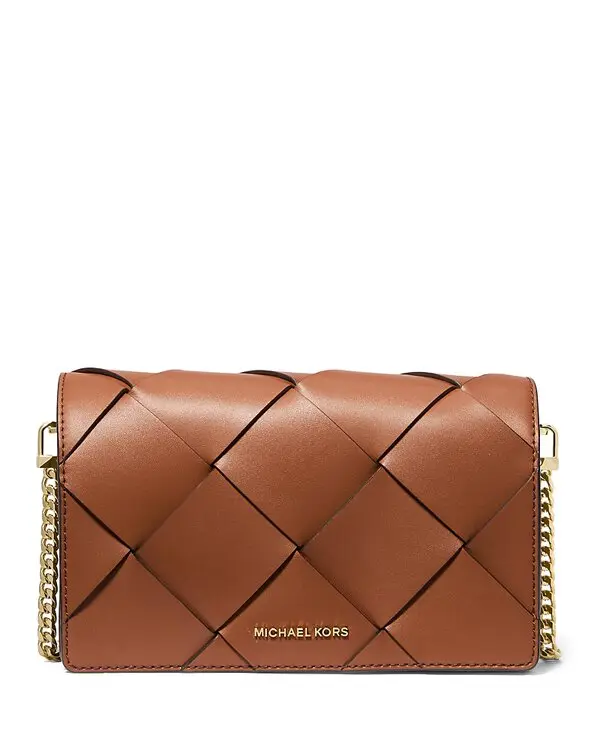 Michael Kors Jet Set Flap Chain Medium Crossbody - Luggage