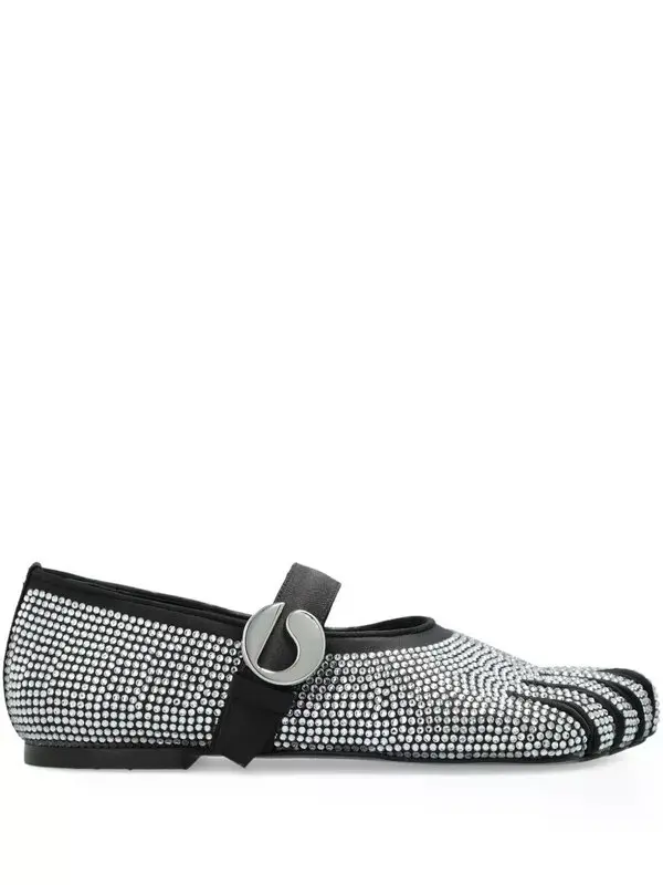 Coperni Collette Ballerina Shoes - Silver