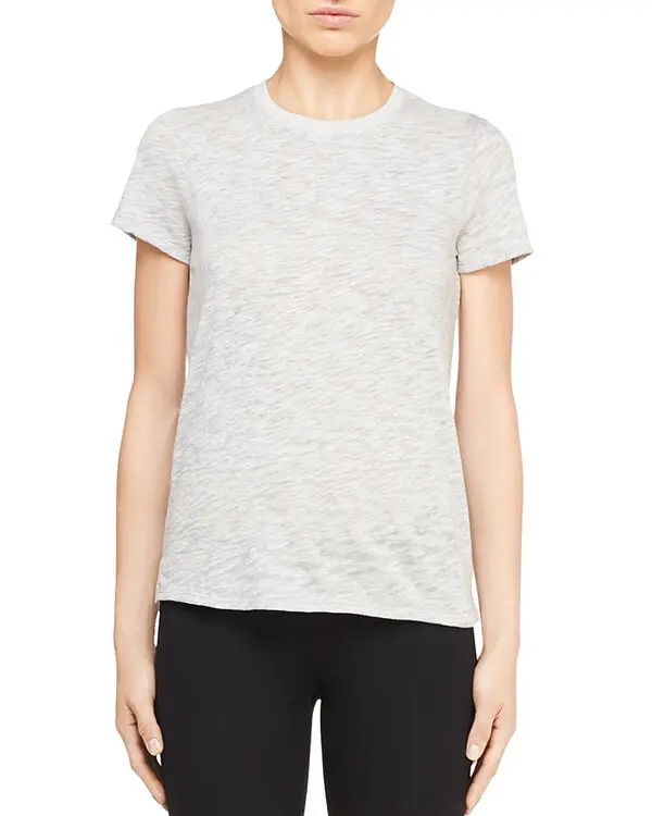 ATM Anthony Thomas Melillo Schoolboy Crewneck Tee - Heather Gray
