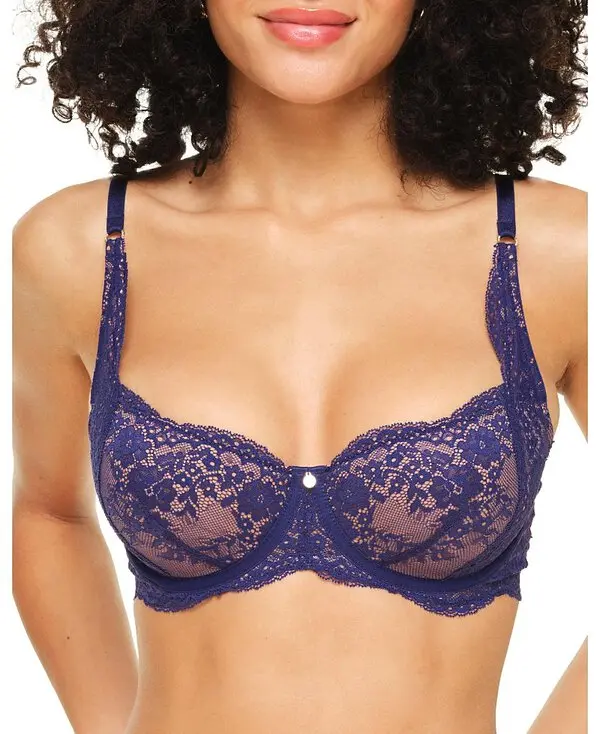 ADORE ME Bonnie Contour Balconette Bra - Dark Blue
