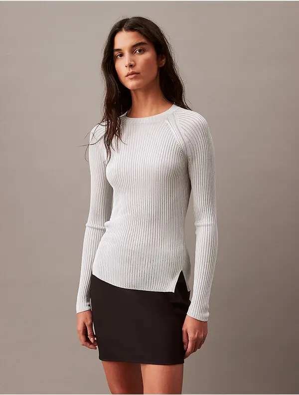 Calvin Klein Shine Viscose Crewneck Sweater