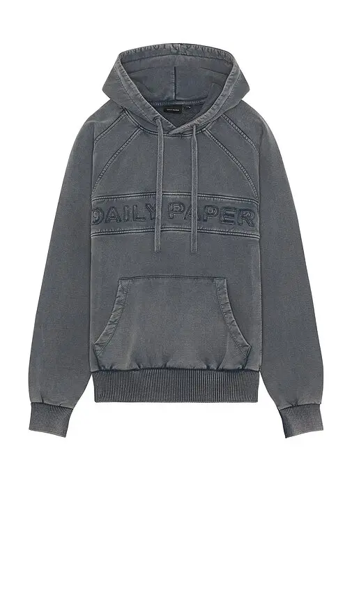 DAILY PAPER Garment Wash Hoodie - Nacreous Clouds