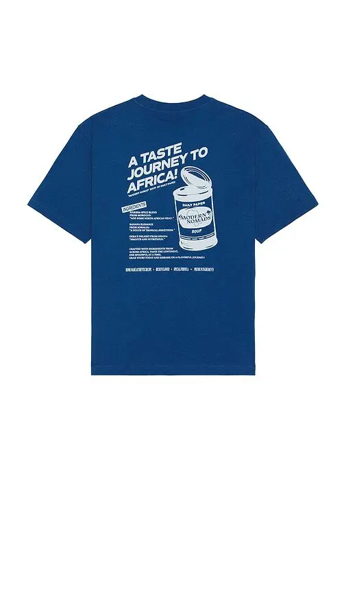 DAILY PAPER Soup T-shirt In Royal